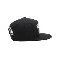 China Custom Flat Brim Snapback Hat 6 Panel Cotton Embroidery Snapback Cap 300 PCS MOQ for sale