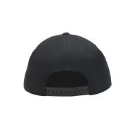 China Custom Embroidered Logo Cotton Snapback Hat Flat Brim 6 Panel Unisex One Size for sale