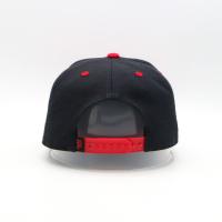 China Custom Flat Brim Snapback Hat Unisex Structured Cotton Cap BSCI ISO 100PCS MOQ for sale