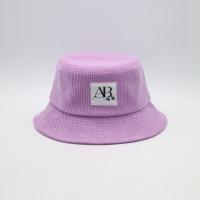 China Custom Corduroy Bucket Hat for Fishing Outdoor Unisex Cotton Wide Brim 100PCS MOQ for sale