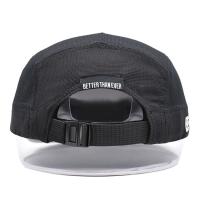 China Custom Breathable Mesh Running Hat 5 Panel Nylon Camper Cap With Embroidery for sale