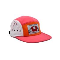 China Custom 5 Panel Camper Hat Nylon UPF50+ Breathable Snapback Cap One Size Fits All for sale