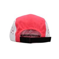 China Custom 5 Panel Camper Hat Nylon UPF50+ Breathable Snapback Cap One Size Fits All for sale