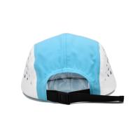 China Custom 5 Panel Camper Hat Cotton Corduroy Snapback Flat Brim 58cm Unisex for sale