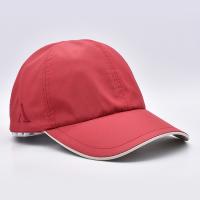 China ACE2304 Custom Sport Cap with 6 Ventilation Eyelets and Quick-Dry Polyester for Outdoor Running for sale