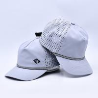 China ACE2304 Custom Sport Cap - Black Polyester Adjustable Strapback with Velcro Closure, One Size Fits All for sale
