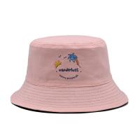 China Double sided Bucket hat travel custom logo activity embroidered sunshade sunscreen basin hat for sale
