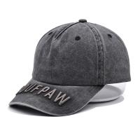 China Unisex Solid Color Adjustable Dad Cap 58-60cm Curved Visor Casual Hat for sale