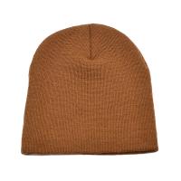 China Custom Knit Beanie Hats OEM Embroidery Winter Warm Unisex 58cm ACE2302 for sale