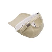 China Fashionable White 6 Panel Baseball Cap With Adjustable Strap Closure for sale