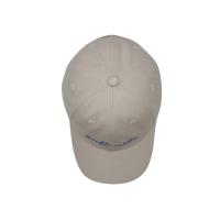 China 6 Panel Constructured Cotton Baseball Cap With 6 Eyelets And Embroidery logo for sale