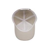 China 6 Panel Constructured Cotton Baseball Cap With 6 Eyelets And Embroidery logo for sale