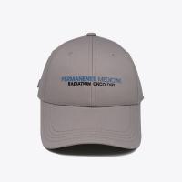 China White Cotton 6 Panel Baseball Cap Reinforced Seams With Custom Embroidery logo for sale