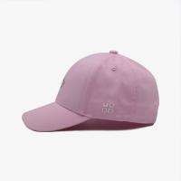 China Constructured 6 Panel Baseball Cap With Match The Fabric Color Stitching Curved Visor for sale
