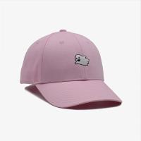 China Constructured 6 Panel Baseball Cap With Match The Fabric Color Stitching Curved Visor for sale