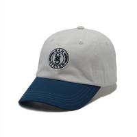 China Cotton Six Panel High Profile Unstructured Baseball Cap Adjustable Strap 100PCS MOQ for sale