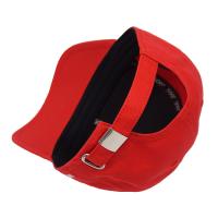China Adjustable Strap 6 Panel Baseball Cap With 6 eyelet Reinforced Seams custom logo for sale