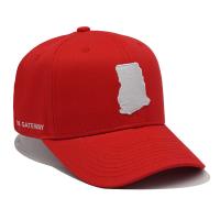 China Adjustable Strap 6 Panel Baseball Cap With 6 eyelet Reinforced Seams custom logo for sale