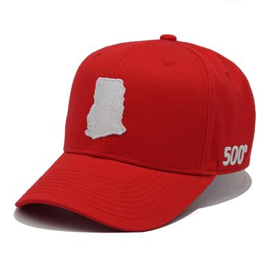 China Adjustable Strap 6 Panel Baseball Cap With 6 eyelet Reinforced Seams custom logo for sale