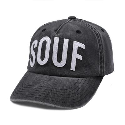 China ACE Unisex Cotton Dad Hat 58-60cm Adjustable Curved Visor Baseball Cap Custom Logo Various Colors for sale