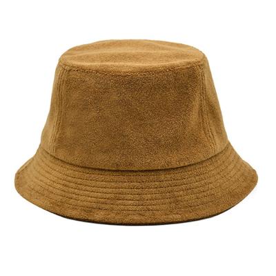 China Unisex Cotton Fisherman Bucket Hat with Wide Brim for Outdoor Fishing Sun Protection Custom Colors for sale
