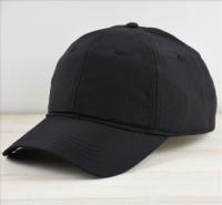 China Unstructured 6 Panel Baseball Cap Reinforced Seams Embroidered Logo for sale