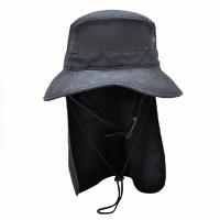 China Custom Cotton Fisherman Bucket Hat Unisex Breathable Waterproof Outdoor Fishing Hiking 50pcs MOQ for sale