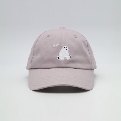 China Vintage Blank Dad Hats Unisex 100% Cotton Baseball Cap 6 Panel for sale