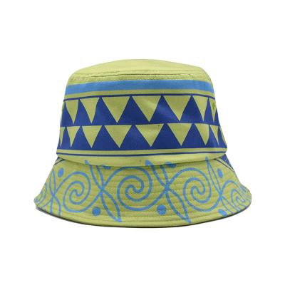 China Custom Digital Printed Logo Unisex Fisherman Bucket Hat Waterproof 56-60cm Adult for sale