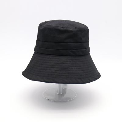 China Customizable Lightweight Fisherman Bucket Hat with Wide Brim for Outdoor Activities for sale