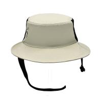 China Foldable Big Brim Plain Boonie Hat Cotton Custom Bucket Hats With String for sale
