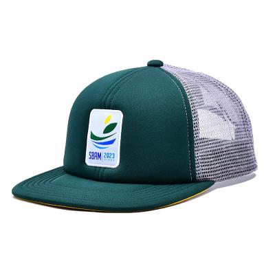China Custom 6 Panel Trucker Cap with Embroidered Logo Unisex Snapback 300 PCS MOQ for sale