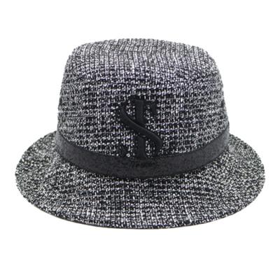 China Custom 3D Embroidery Logo Fisherman Bucket Hat 100% Cotton Unisex Outdoor Sun Protection for sale