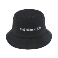 China Custom Unisex Cotton Fisherman Bucket Hat with Wide Brim for Outdoor Fishing for sale