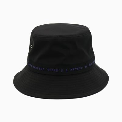 China Custom Cotton Fisherman Bucket Hat Unisex Adult Kid Size Any Color Logo Custom for sale