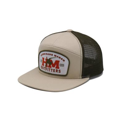 China ACE0805 6 Panel Trucker Cap - Customizable Cotton Snapback with Embroidered Logo, 300 MOQ, 200K Monthly Capacity for sale