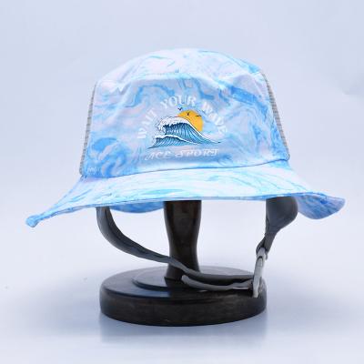 China ACE Custom Breathable Fisherman Bucket Hat Wide Brim 100 Cotton Outdoor Surf Cap for sale