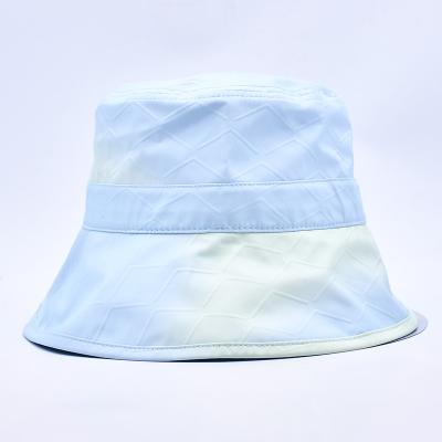 China Custom Logo Fisherman Bucket Hat Unisex Lightweight Outdoor Sun Protection Adult Size for sale