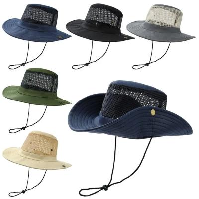China Custom Camouflage Fisherman Bucket Hat for Outdoor Hunting Hiking Wide Brim 300PCS MOQ for sale