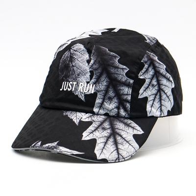 China ACE25418 Custom Sport Cap - Polyester Quick-Dry Running Hat with 6 Ventilation Eyelets and Velcro Closure for sale