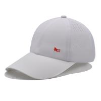 China Custom Sport Cap ACE25418 6 Eyelets Pre-curved Visor Unstructured Polyester Cotton Nylon One Size for sale