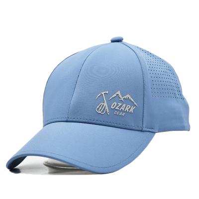 China Custom Sublimation Logo Seamless Baseball Hat High Quality Unstructured Cap One Size for sale