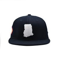 China ODM 100% Cotton Flat Brim Baseball Cap 48-60cm Korean Hip Hop Style with Custom Logo Printing for sale