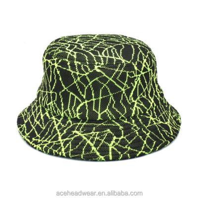 China Recycled Cotton Fisherman Bucket Hat UV Protection Breathable Outdoor Fishing Beach Hat for sale
