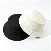 China Fisherman Bucket Hat 100% Cotton Lining One Size Adult Outdoor Sun Protection for sale