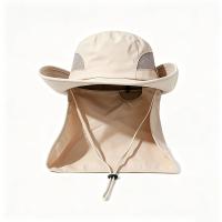 China Recycled Polyester Fisherman Bucket Hat Wide Brim Outdoor Sun Protection Adult One Size for sale