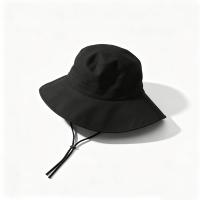 China 100% Cotton Fisherman Bucket Hat Breathable Outdoor Sun Protection Custom Logo One Size for sale