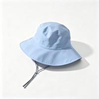 China 100% Cotton Fisherman Bucket Hat Breathable Outdoor Sun Protection Custom Logo One Size for sale