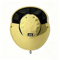 China Cotton Fisherman Bucket Hat Wide Brim Sun Protection Outdoor Vacation Style Custom Logo for sale