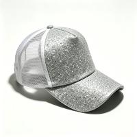 China 6 Panel Trucker Cap with Breathable Mesh Panels Adjustable Snapback Closure and Embroidered Logo Option for sale